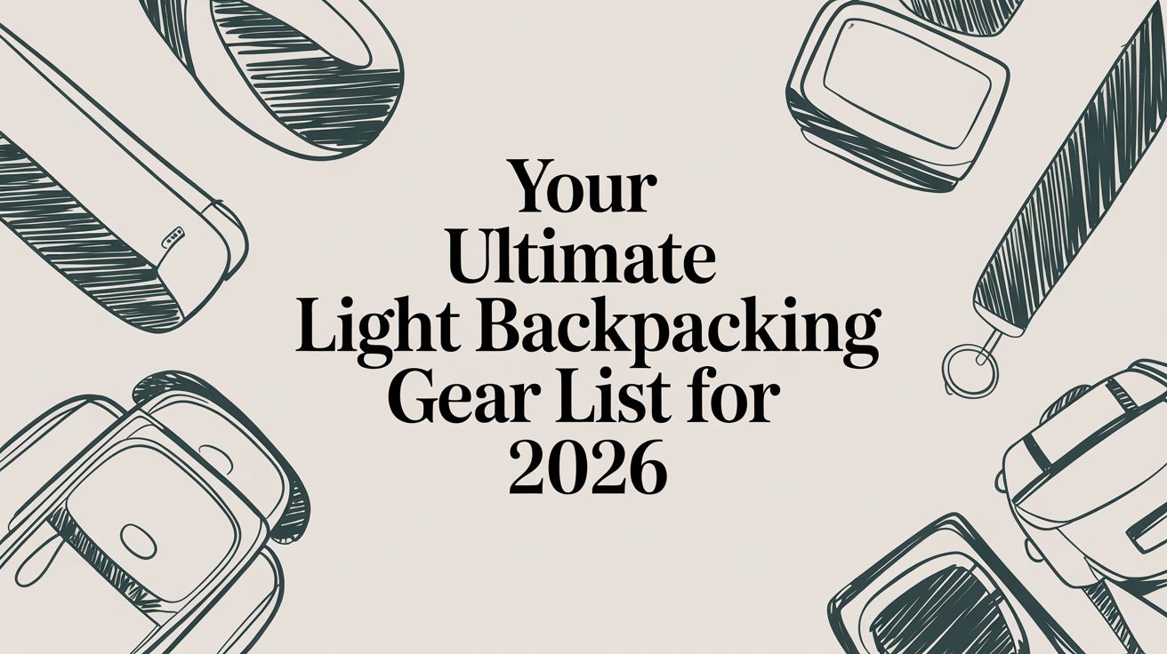 Your Ultimate Light Backpacking Gear List for 2026 – Hiker Hunger ...
